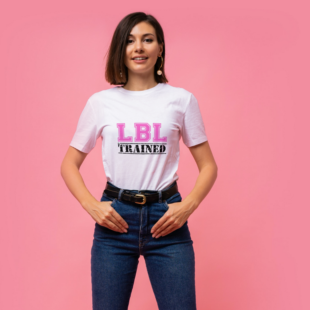 LBL Trained Stamp T-Shirt – The LBL Salon